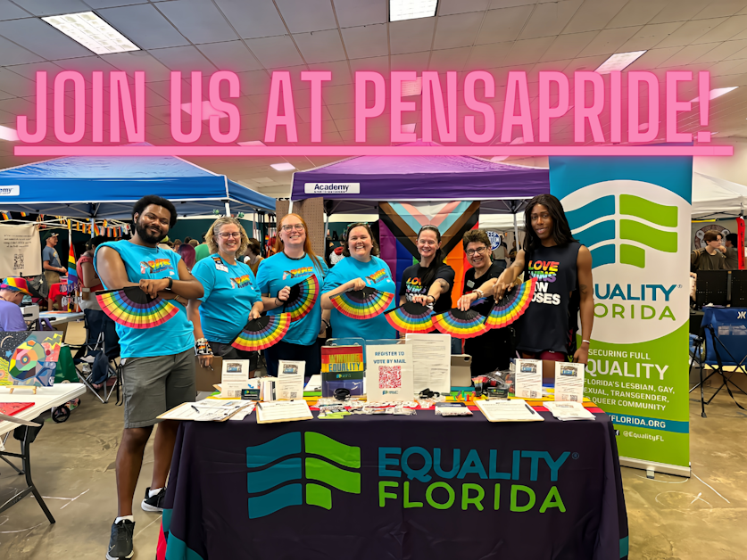Join Equality Florida at PensaPride 2025! · Mobilize